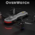 Download 3D printing models The OVERWATCH Drone ・ Cults