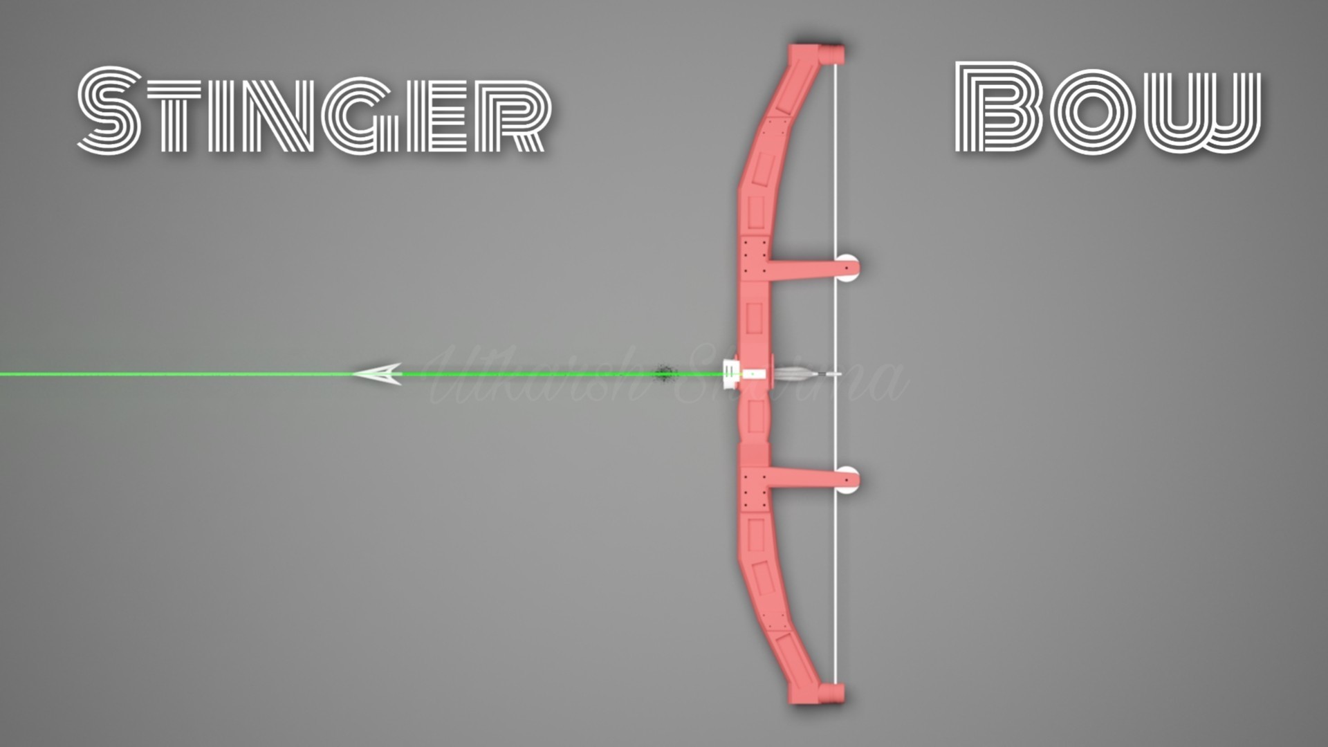 3D file The STINGER Bow・3D printing idea to download・Cults