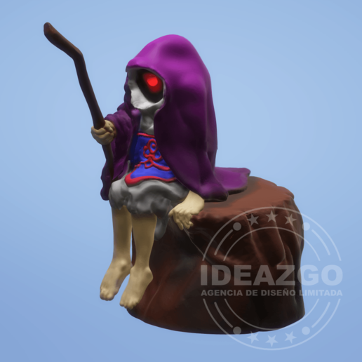Download STL file Poe Collector - Zelda Majora Mask • 3D printer design ...