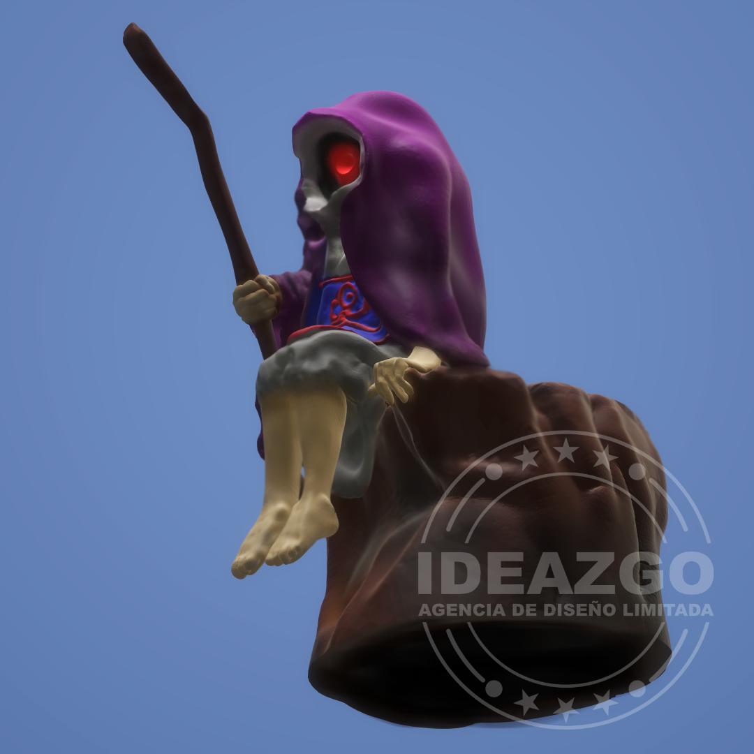 Descargar archivo STL Poe Collector - Zelda Majora Mask • Objeto ...