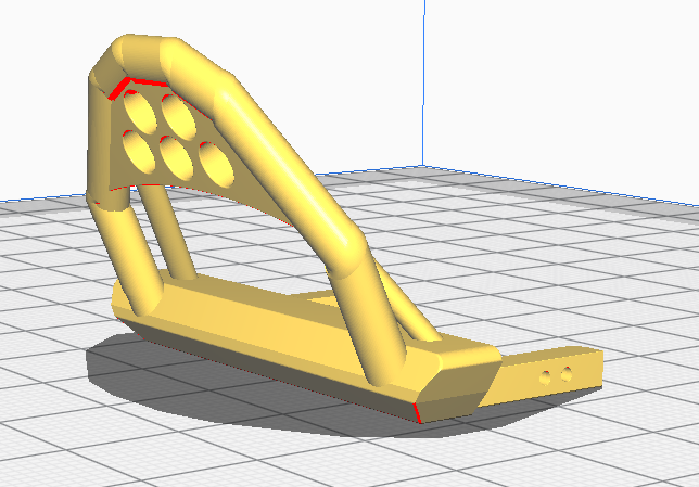 STL file Axial SCX24 stinger bumper 👽・Template to download and 3D print ...