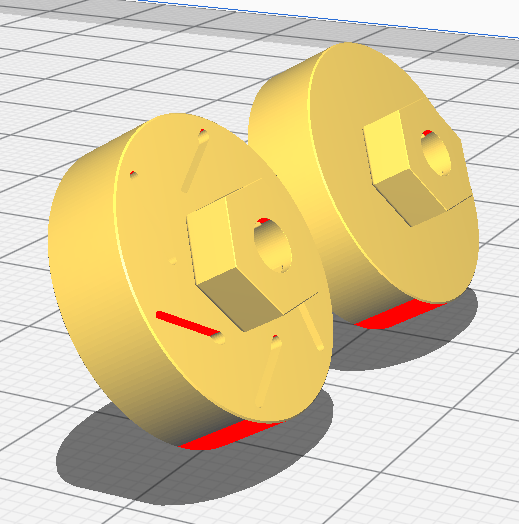 STL file SCX24 Scale rotors・3D printing model to download・Cults
