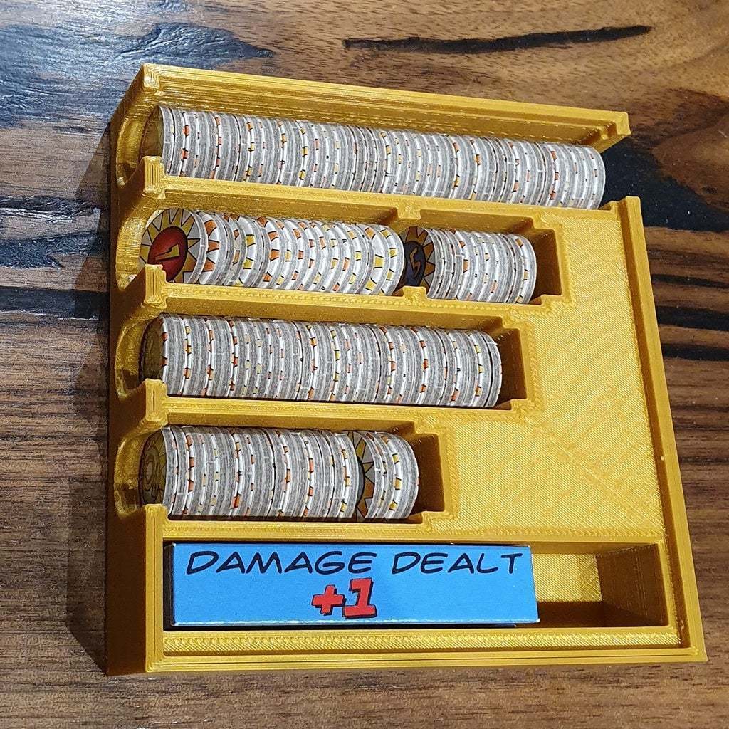 Free STL file Sentinels of the Multiverse base token insert・3D printing ...