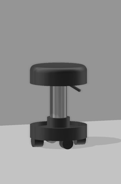 OBJ file 1/64 SCALE DIORAMA'S & DIECAST MECHANIC'S STOOL・3D printer ...