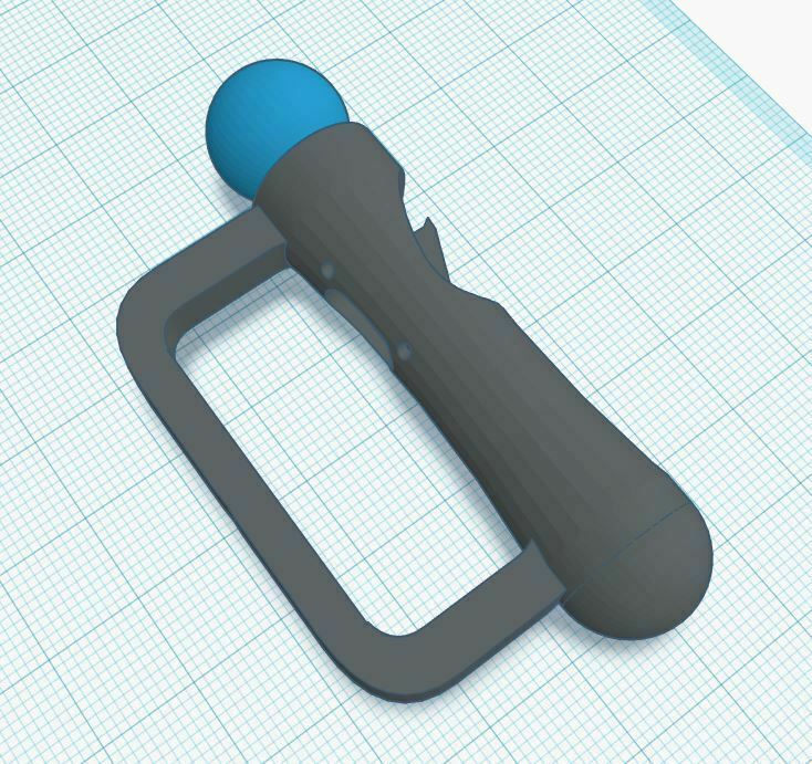 Free 3D file Playstation Move American Girl Doll Controller・3D print ...