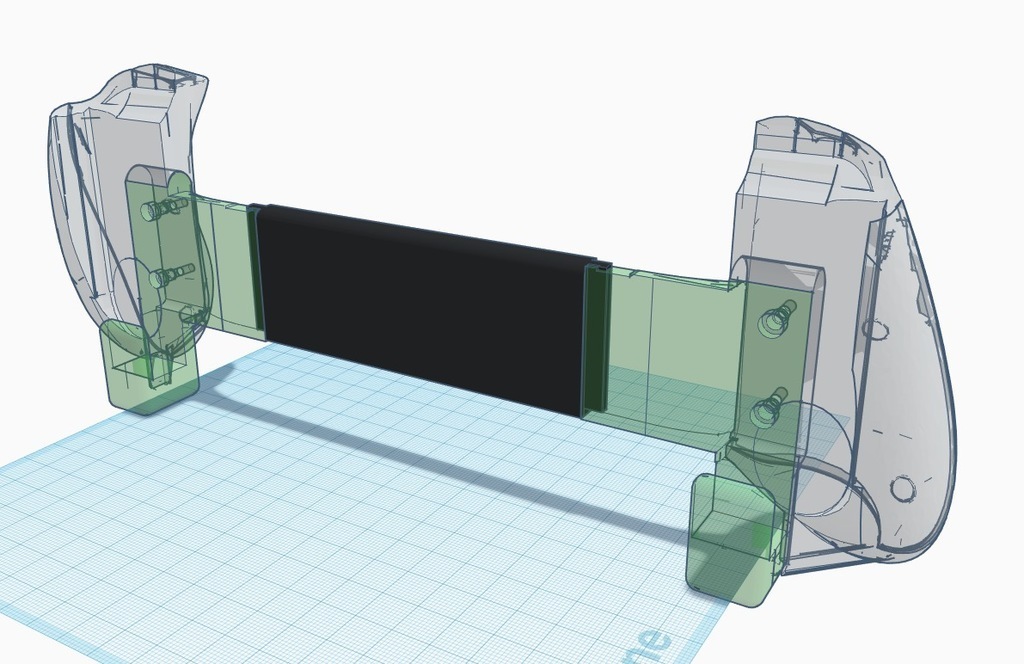 3D-Datei Nintendo Switch-Griff Modular Remix kostenlos・3D-Druck-Modell ...
