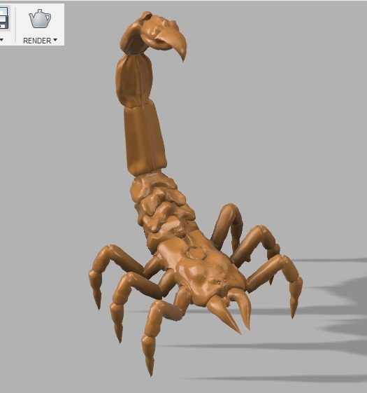 Free 3D file Scorpion・3D printable model to download・Cults