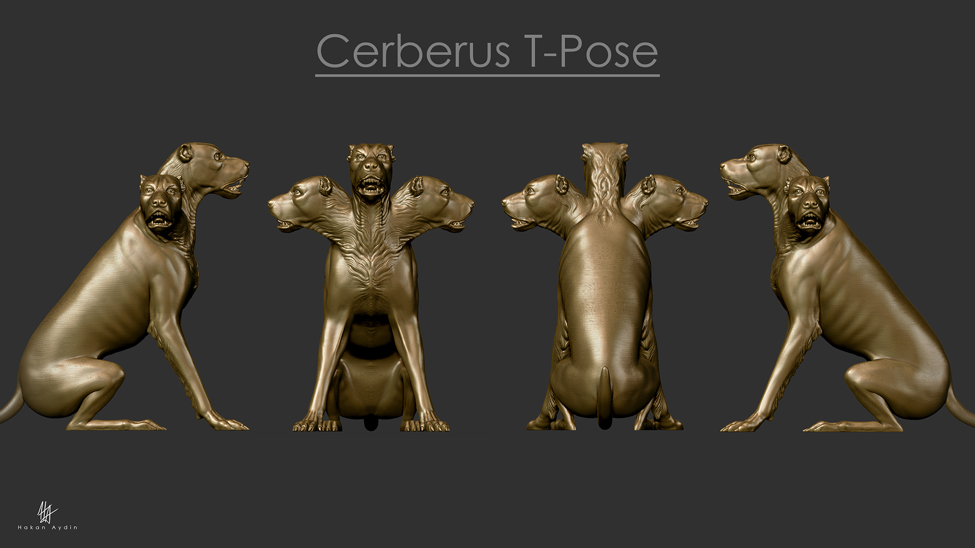 Free 3D file FREE 3D Printing Bernini Cerberus・3D printing design to download・Cults