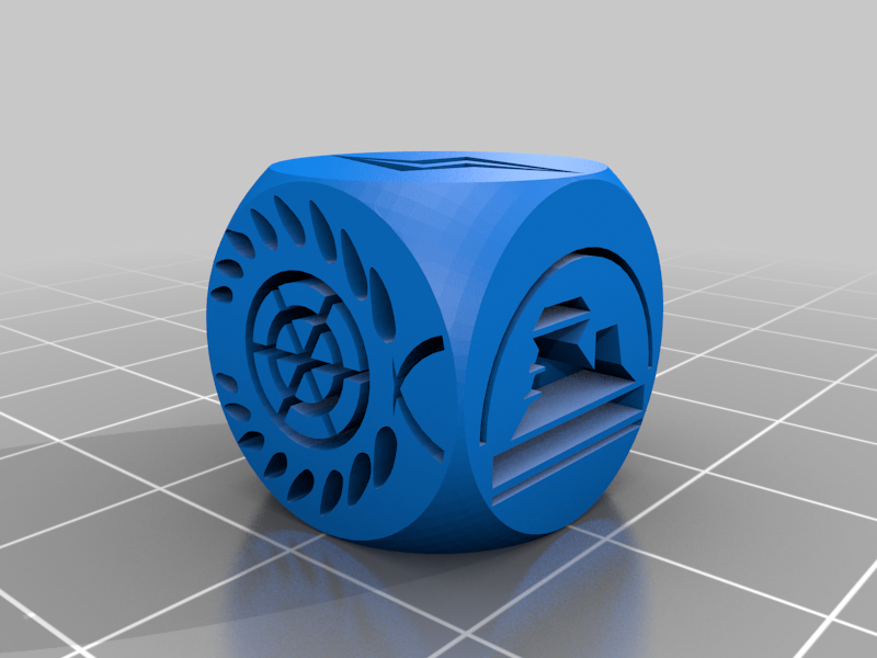 Free 3D file Tiny Epic Galaxies dice・3D print model to download・Cults