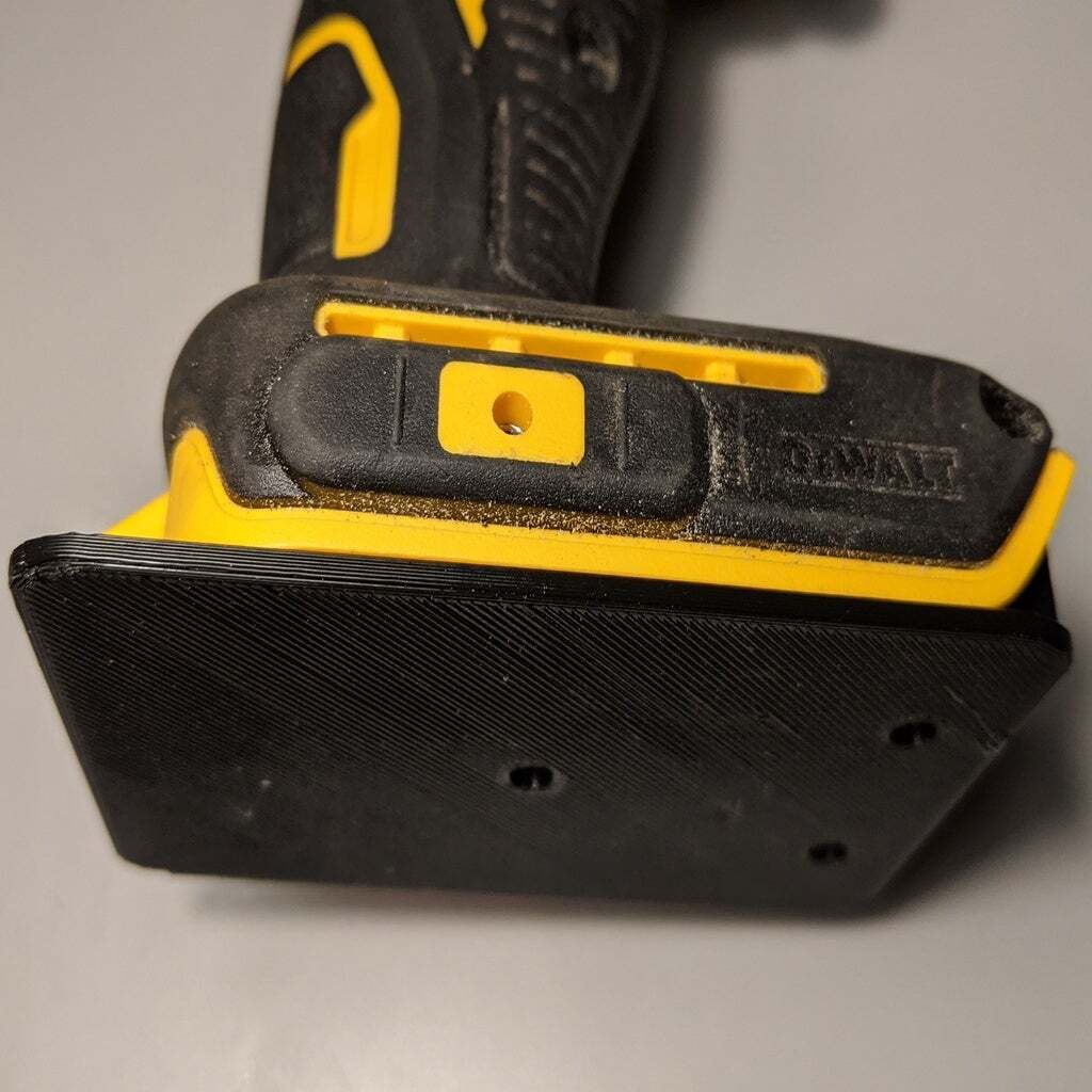 Free STL file Dewalt 20v tool holder with scuff plate 🔧・3D printable ...