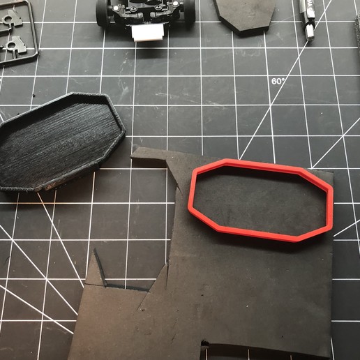 Download free STL file Mini-Z MR-03 Work/Display Stand • Design to 3D ...