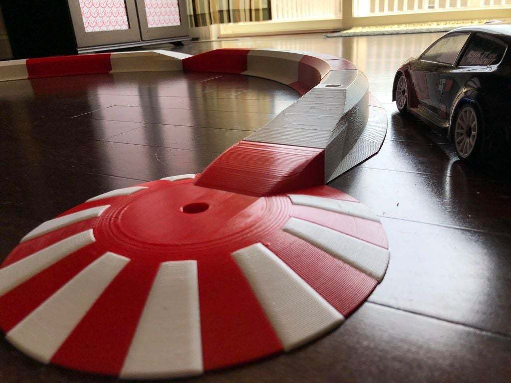 Free STL file RC Track Barrier compatible with Mini-Z foam border 🚁・3D ...