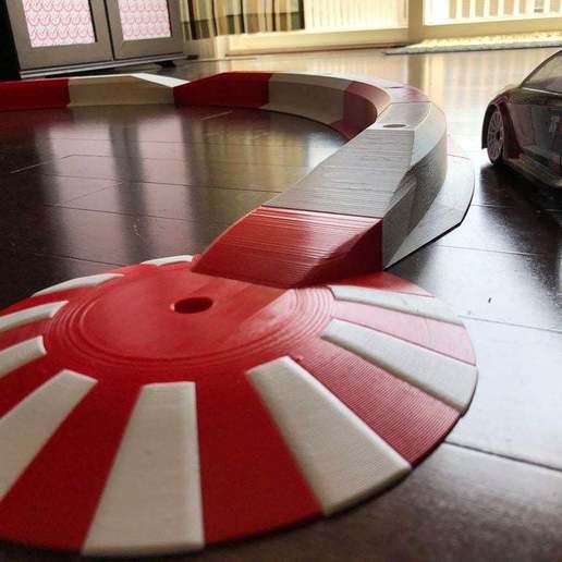 Download free 3D printing files RC Track Barrier compatible with Mini-Z ...