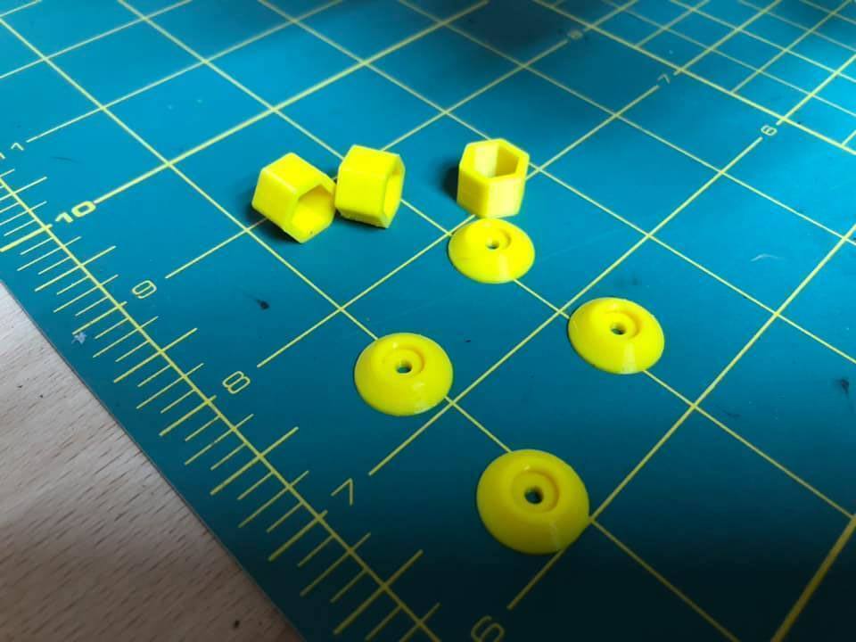 Free STL file 3D Sets Rancher - 12mm Hex Adapter・3D printing model to ...