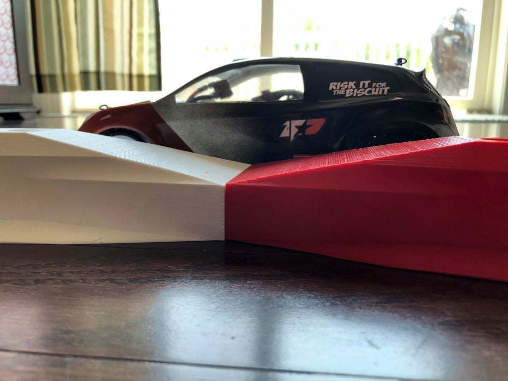 Free STL file RC Track Barrier compatible with Mini-Z foam border 🚁・3D ...