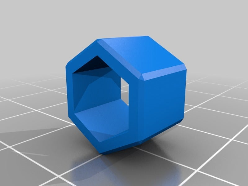 Free STL file 3D Sets Rancher - 12mm Hex Adapter・3D printing model to ...