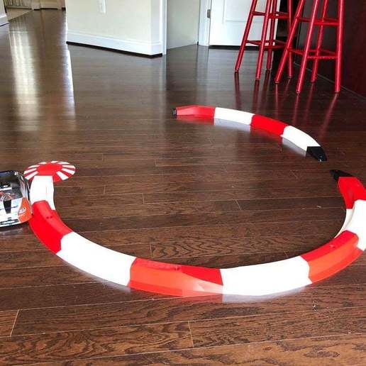Download free 3D printing files RC Track Barrier compatible with Mini-Z ...
