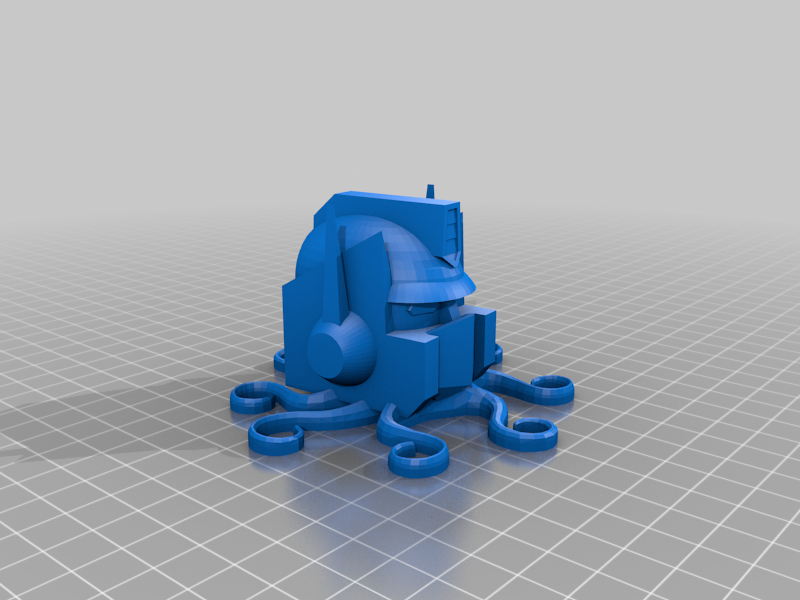 Free STL file Octopus Prime・3D printable object to download・Cults