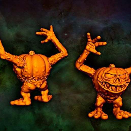 Download free STL file Horrid Pumpkin • 3D printable design ・ Cults