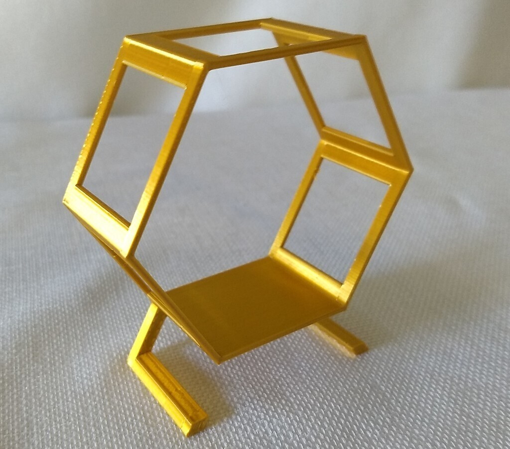 Free STL file HexCell Modular Display Stand System・Template to download ...