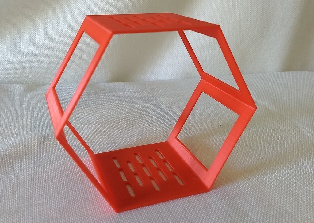 Free STL file HexCell Modular Display Stand System 🏠・Template to ...