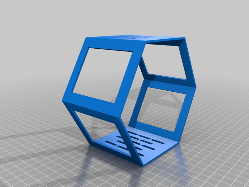 Free STL file HexCell Modular Display Stand System 🏠・Template to ...