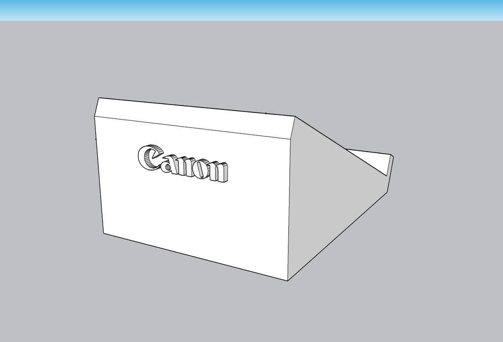 Free 3D file Canon stand・3D printable model to download・Cults