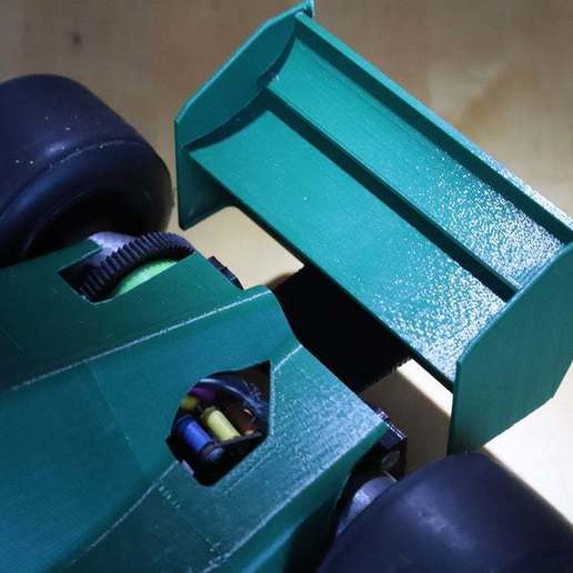 Download free 3D printing models Crash resistant rear wing to F1 cars ...