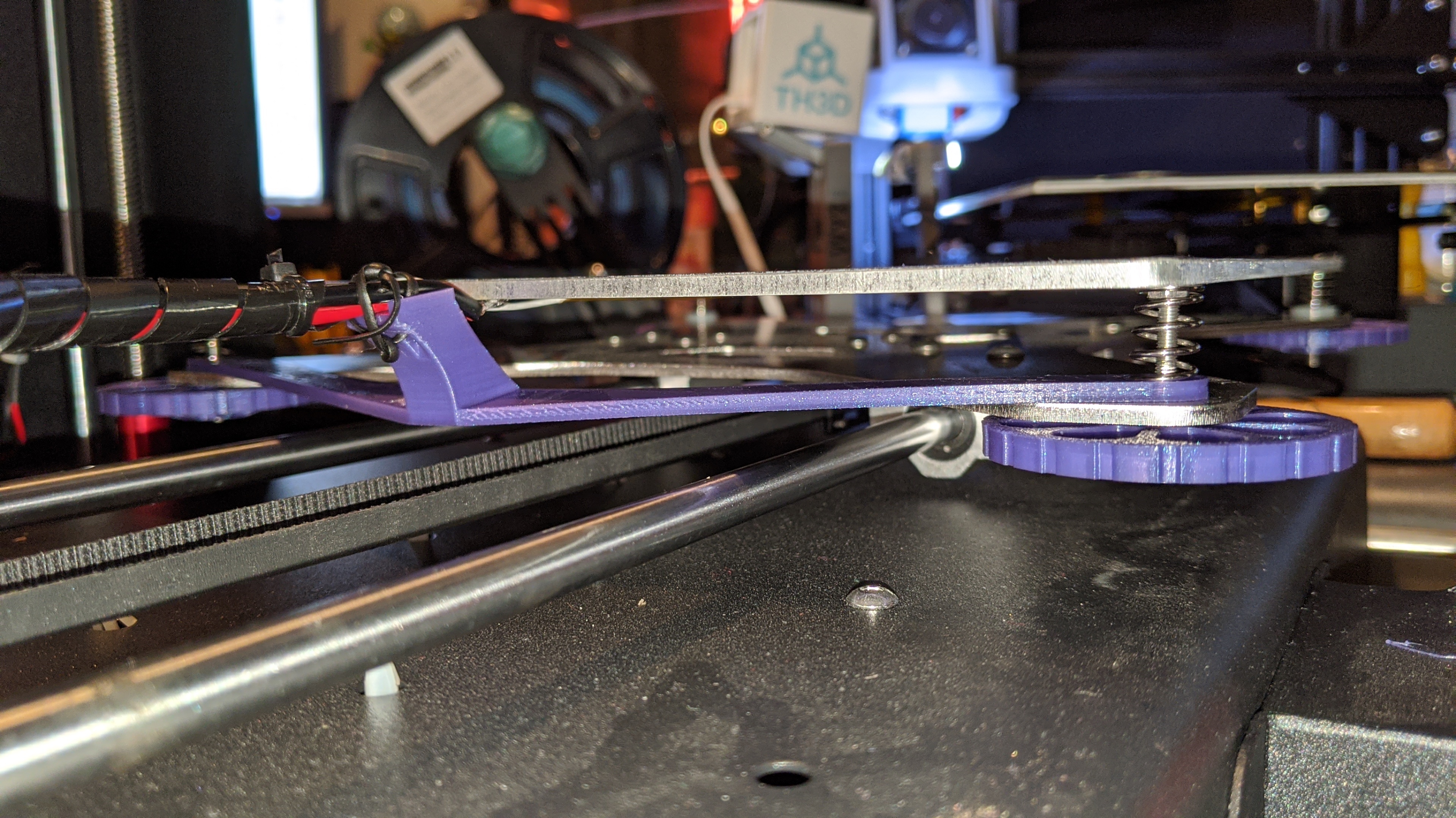 Download free STL file ZD Bravo Heated Bed Strain Relief • Template to ...