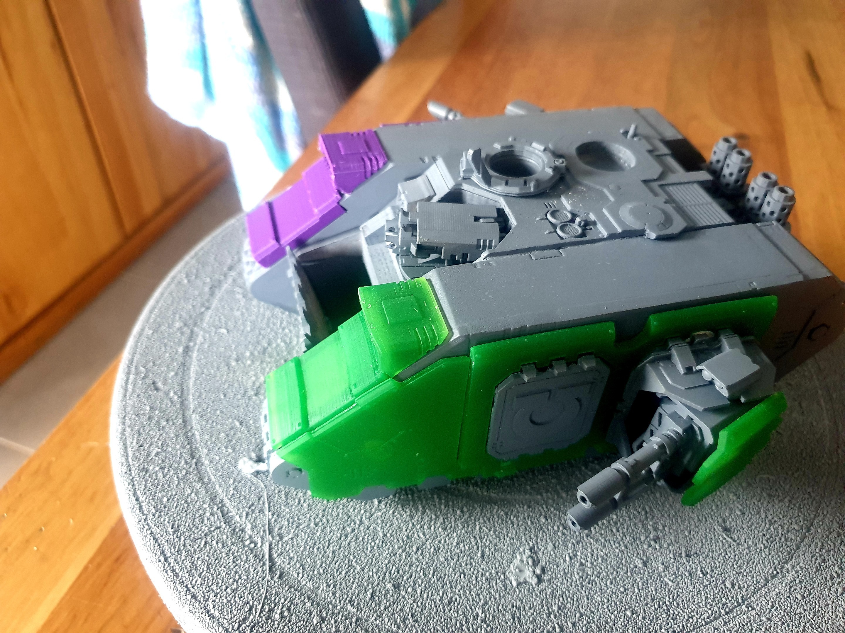 STL file Imperial Ground Plunderer Extra Armour 🎲・Design to download ...