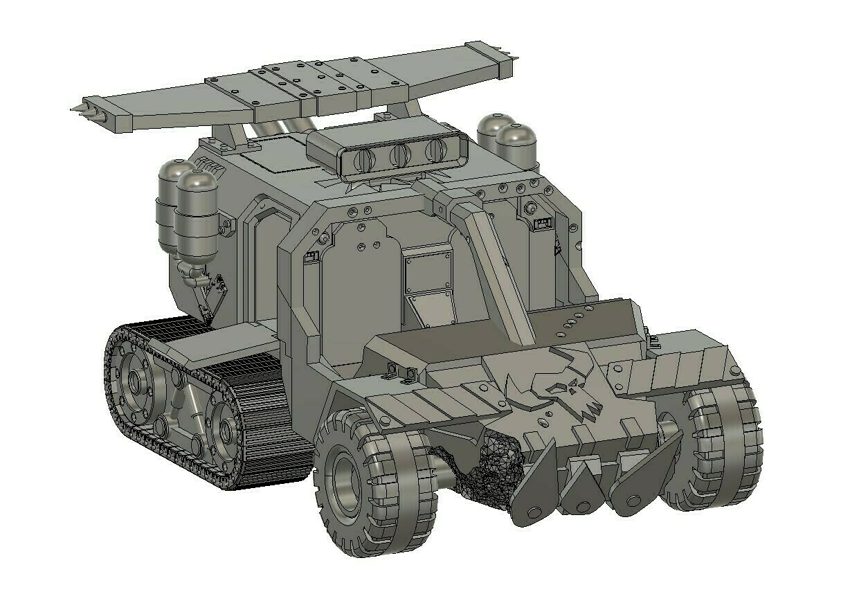 STL file Looted Ground Speeder・3D printable model to download・Cults