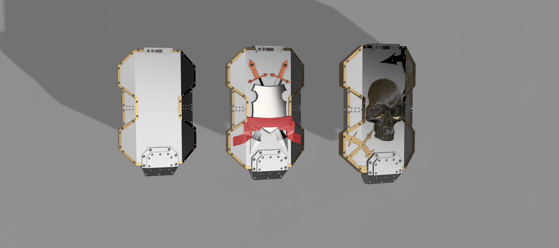 STL file Imperial Warrior Shields 🎲・Design to download and 3D print・Cults