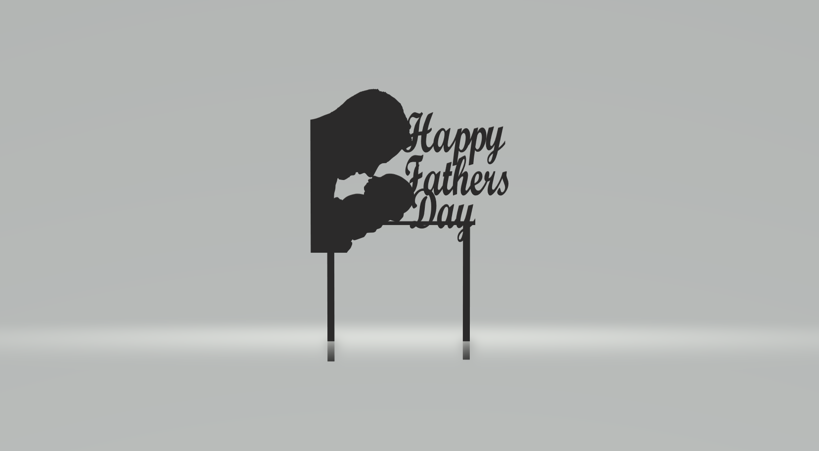 STL file Fathers day・3D print object to download・Cults