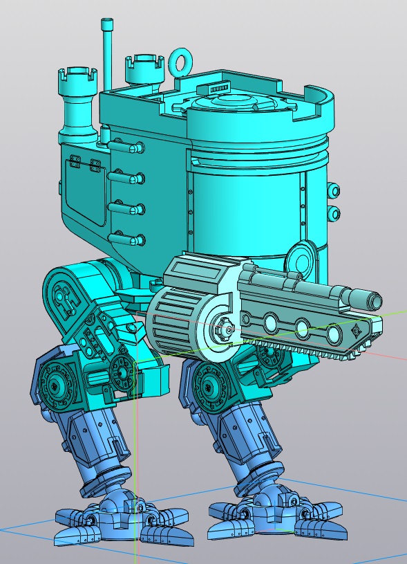 3D file Imperial walker・3D printer design to download・Cults