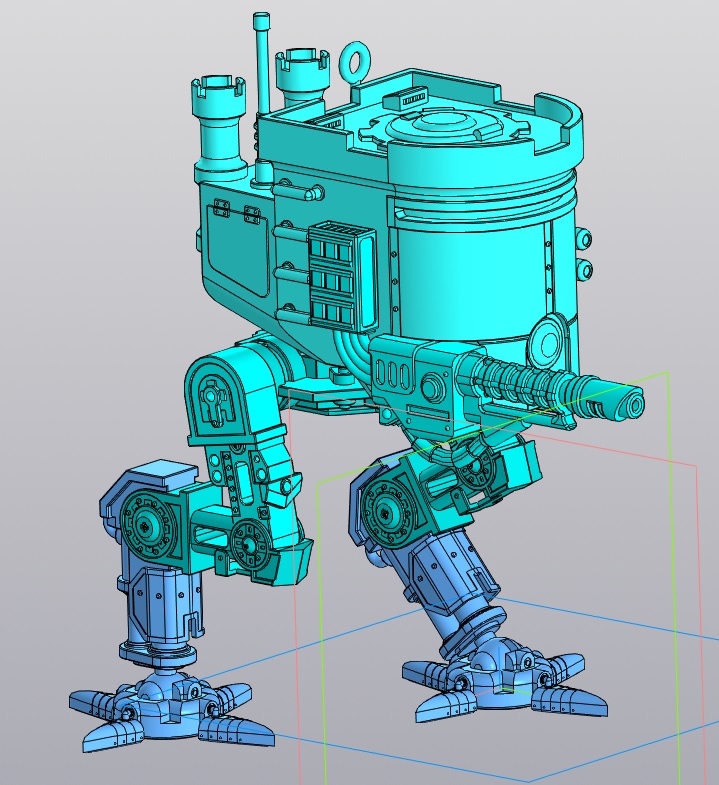 3D file Imperial walker・3D printer design to download・Cults
