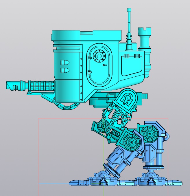 3D file Imperial walker・3D printer design to download・Cults