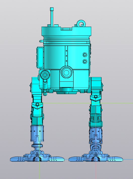 3D file Imperial walker・3D printer design to download・Cults