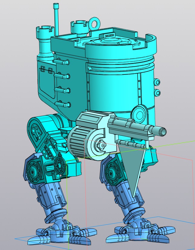3D file Imperial walker・3D printer design to download・Cults