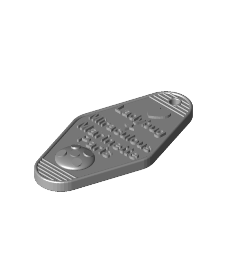 Free 3D file Ladybug keychain.stl・3D printing model to download・Cults