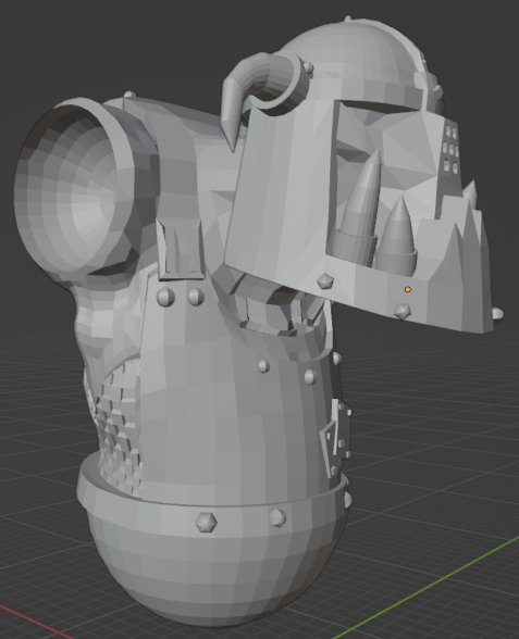Free STL file Armoured orc torso 1・3D print object to download・Cults