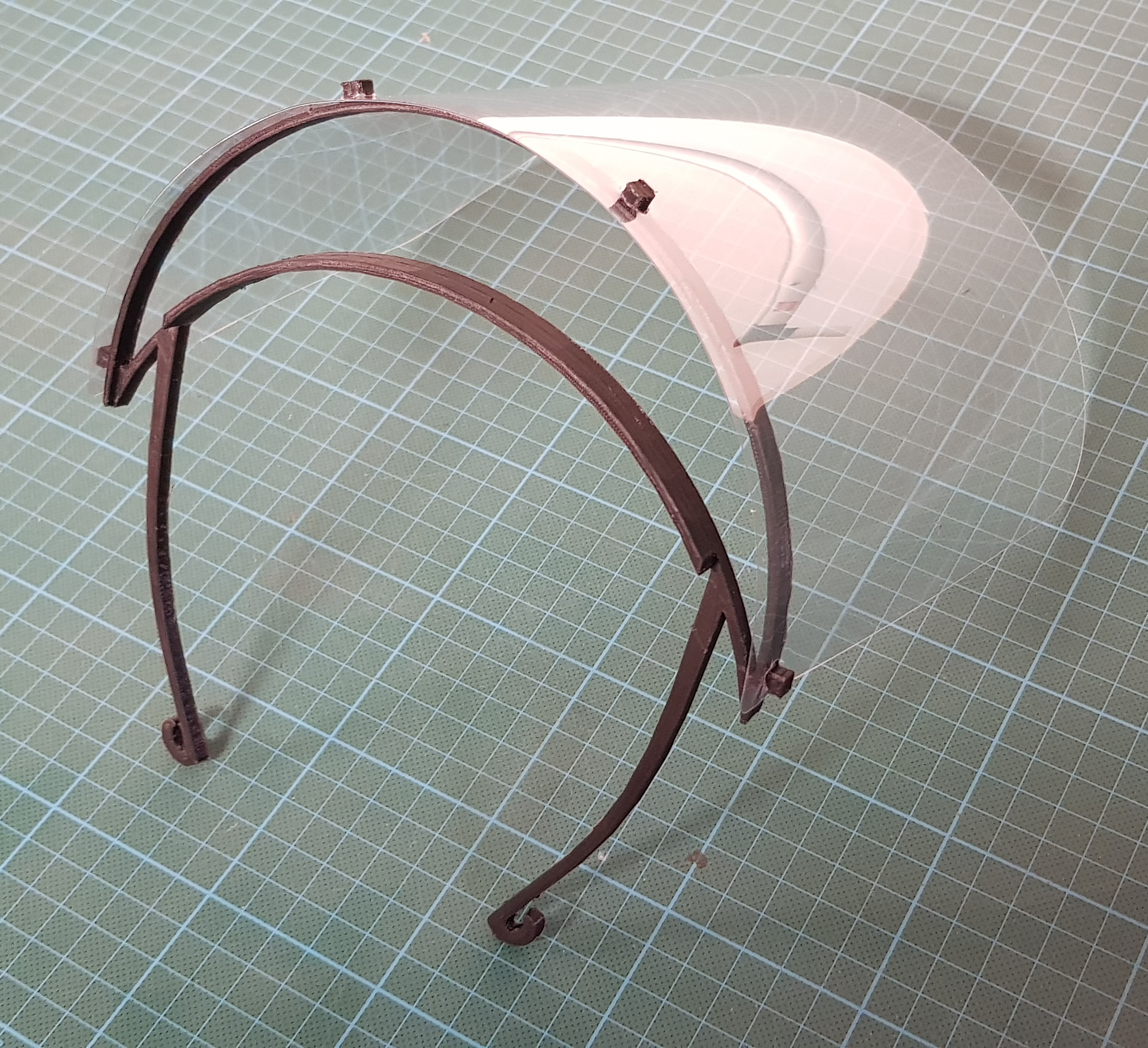 Download free STL file 3D Visor - Protective Visor - COVID19 • 3D ...