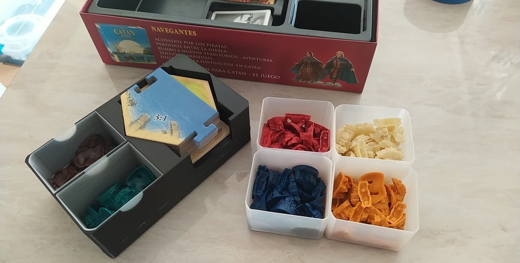 Archivo 3D gratis Catan edición europea 5-6 jugadores Add-On insert 🧸 ...