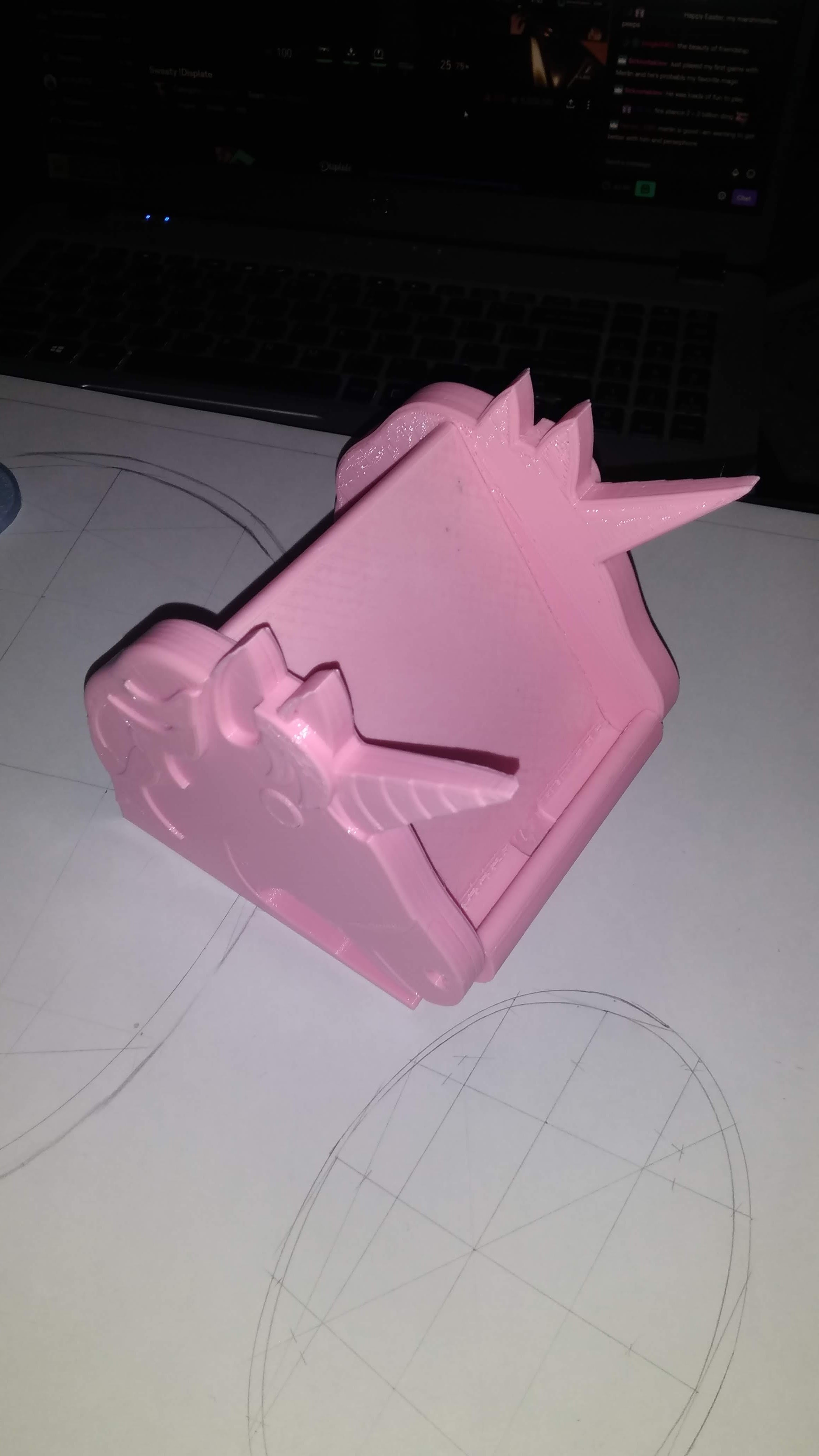 STL file Phone Stand Unicorn 📞・3D printable model to download・Cults