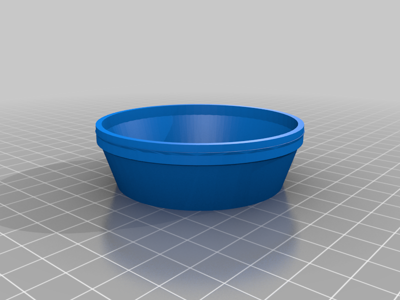 Free 3D file Pie Crust and Pan Container・3D printer design to download ...