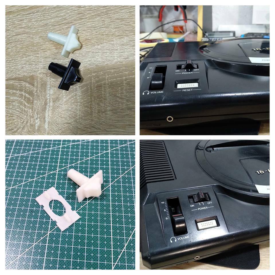 Free 3D file SEGA MEGA DRIVE-GENESIS_Power Button・3D printer model to ...
