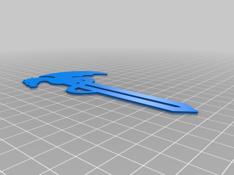 Free 3D file Book Page Marker-Fantasy Dragon・3D print design to ...