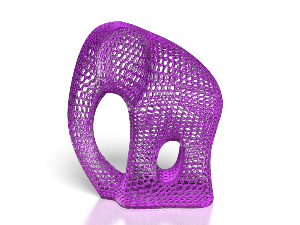 Fichier STL Éléphant style voronoy・Objet pour impression 3D à télécharger・Cults