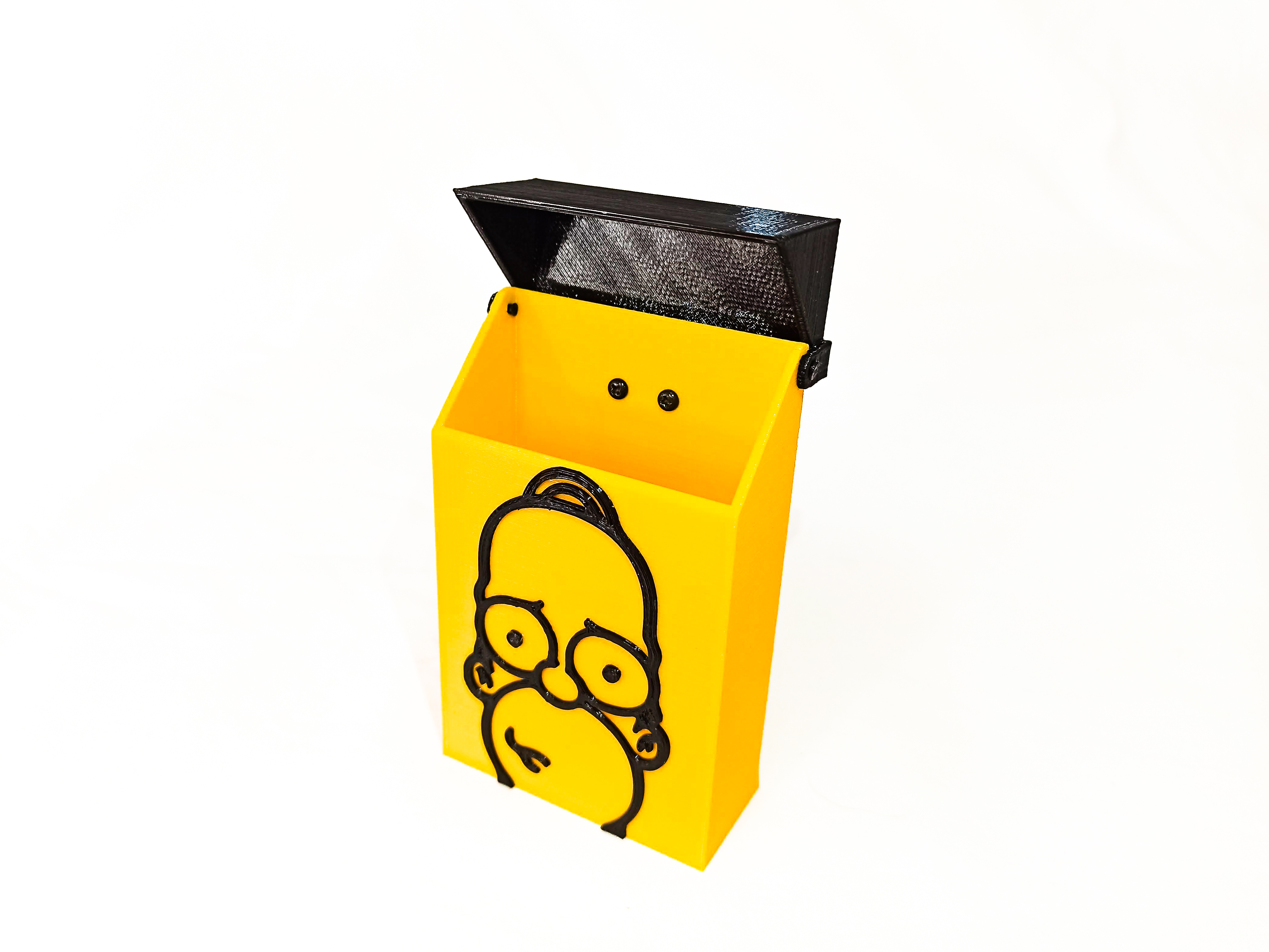 Archivo STL Homer Simpson cigarette box・Idea de impresión 3D para ...