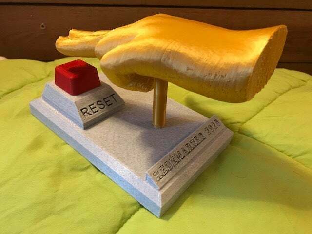 Free STL file Restart 2020・3D printing idea to download・Cults