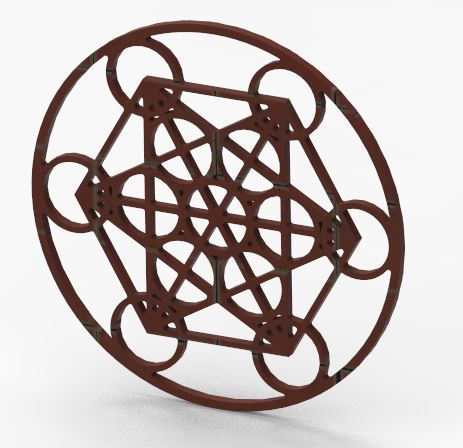 STL file sacred geometry 5・3D printable design to download・Cults